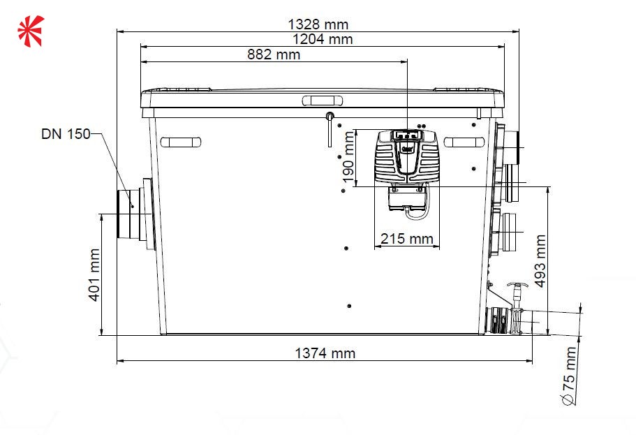 Oase ProfiClear Premium Compact-L Gravity Fed Drum Filter EGC - Koi Logic