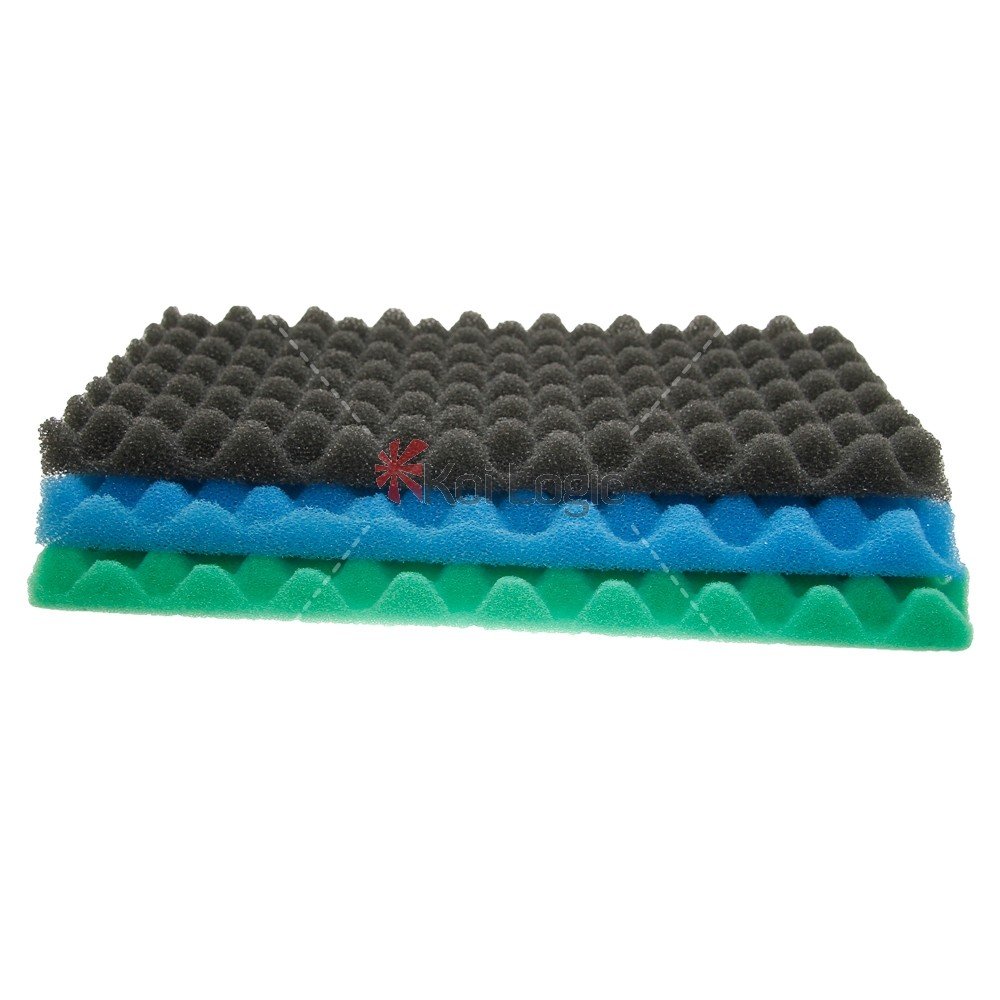 Filter Foam - Set Of Three - Koi Logic