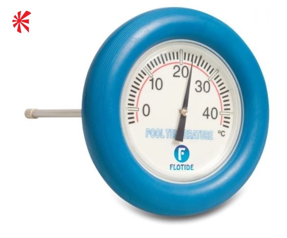 Mega Floating Pond Thermometer - Large Easy to Read - Koi Logic