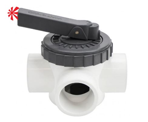 Waterco Fulflo 3 Way Valve - With Teflon Seals - Koi Logic