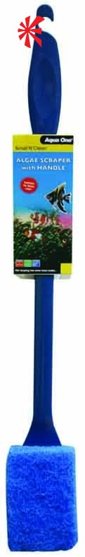 Aqua One Algae Scraper with Handle - Koi Logic